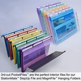 Ultimate Office PocketFile™ Clear Poly Document Folder Project Pockets ...