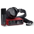 Focusrite Scarlett Solo Studio 4th Gen Recording Interface, Mic, Stand ...
