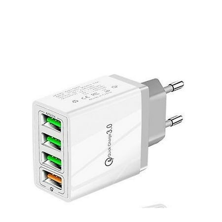 4usb Qc3.0 Power Adapter - White | Walmart Canada