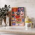 Affixzi Chinese Cuisine Poster, Dinner Table Art Print, Kitchen Decor ...