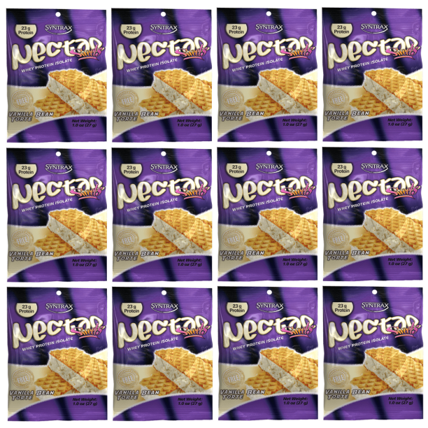 Syntrax Nectar Protein Powder Trial Sizes (12-Pack) - 15 flavors to ...