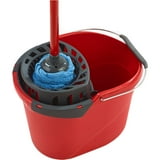 O-Cedar Quick-Wring 2.5 Gallon Bucket with Ringer for Cleaning ...