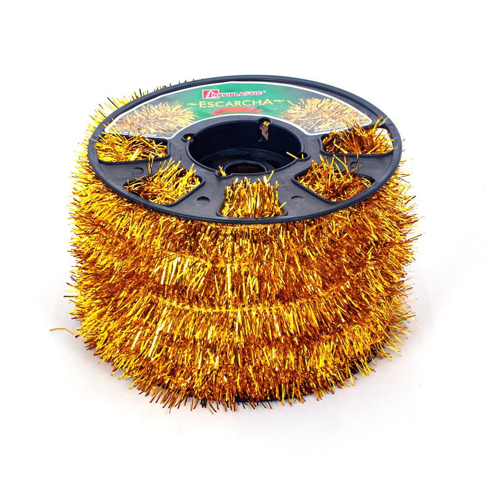 Rollo De Escarcha Navideña 100 Metros Dorada NAVIPLASTIC | Walmart en línea