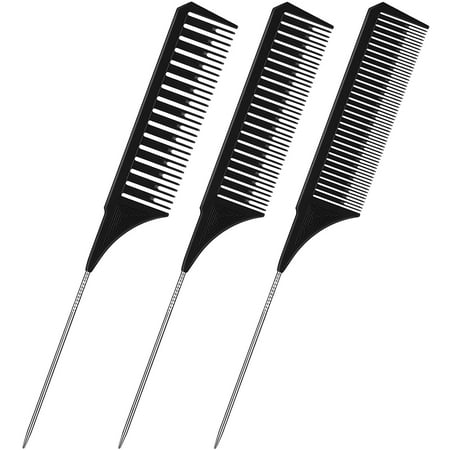 Different Sizes Highlighting Comb Set Foiling Comb Tail Hair Combs ...