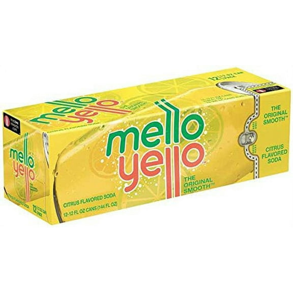 Mello Yellow Citrus Soda, 12 Oz, 12 Pack, With Seal - Walmart.com
