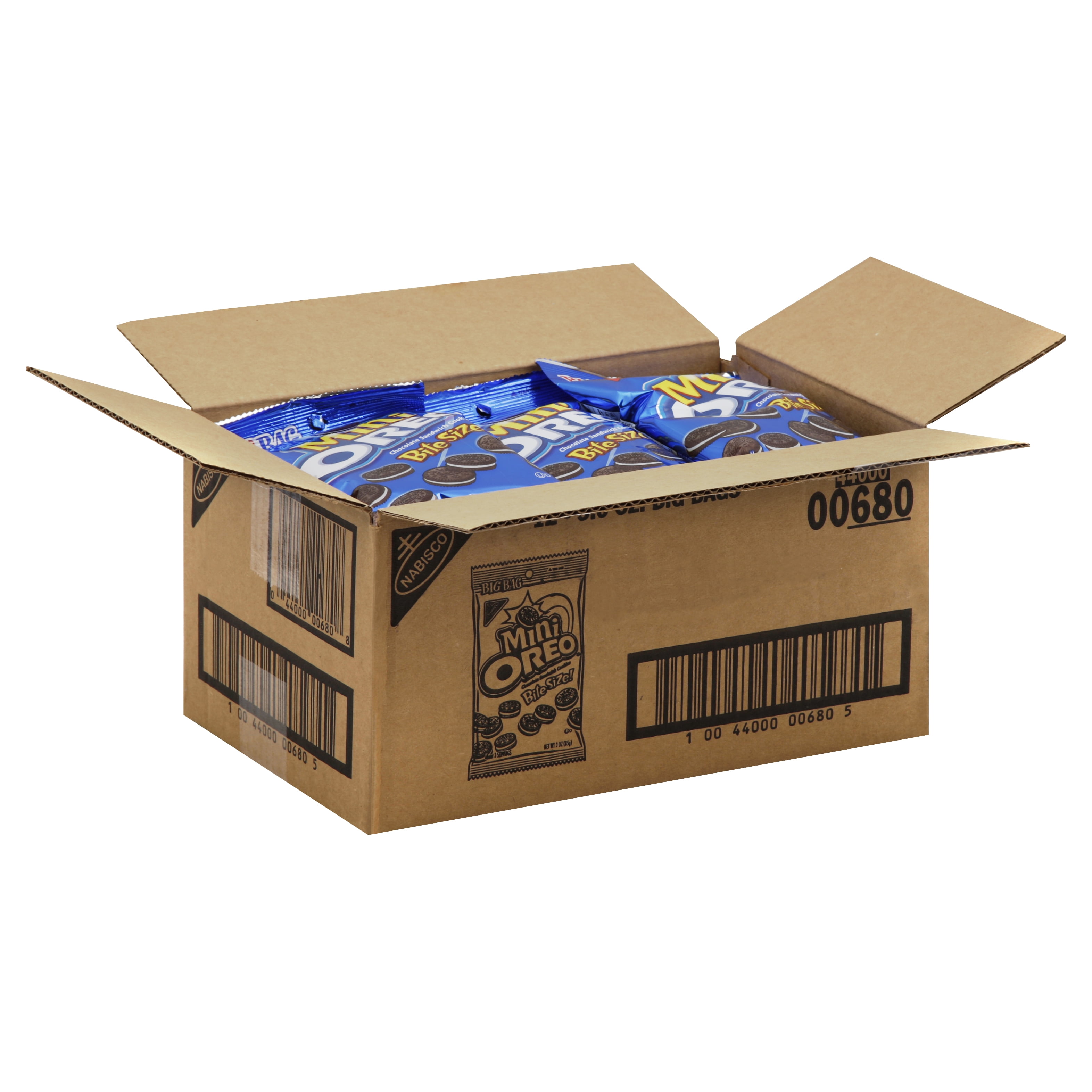 (Price/Case)Oreo Big Bag Mini Cookie 3 Ounces Per Bag - 12 Per Case ...