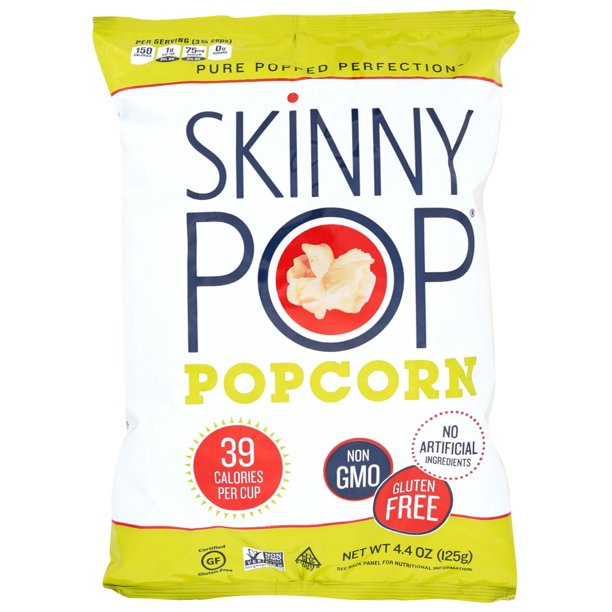 Skinnypop Original Popcorn, 4.4 Oz - Walmart.com - Walmart.com