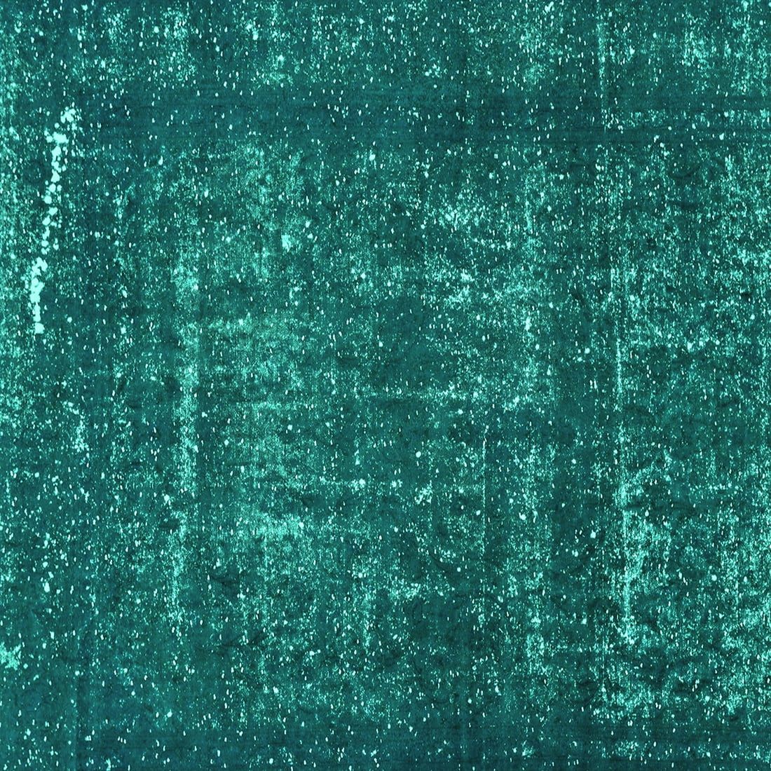 Ahgly Company Indoor Square Abstract Turquoise Blue Modern Area Rugs, 8 ...