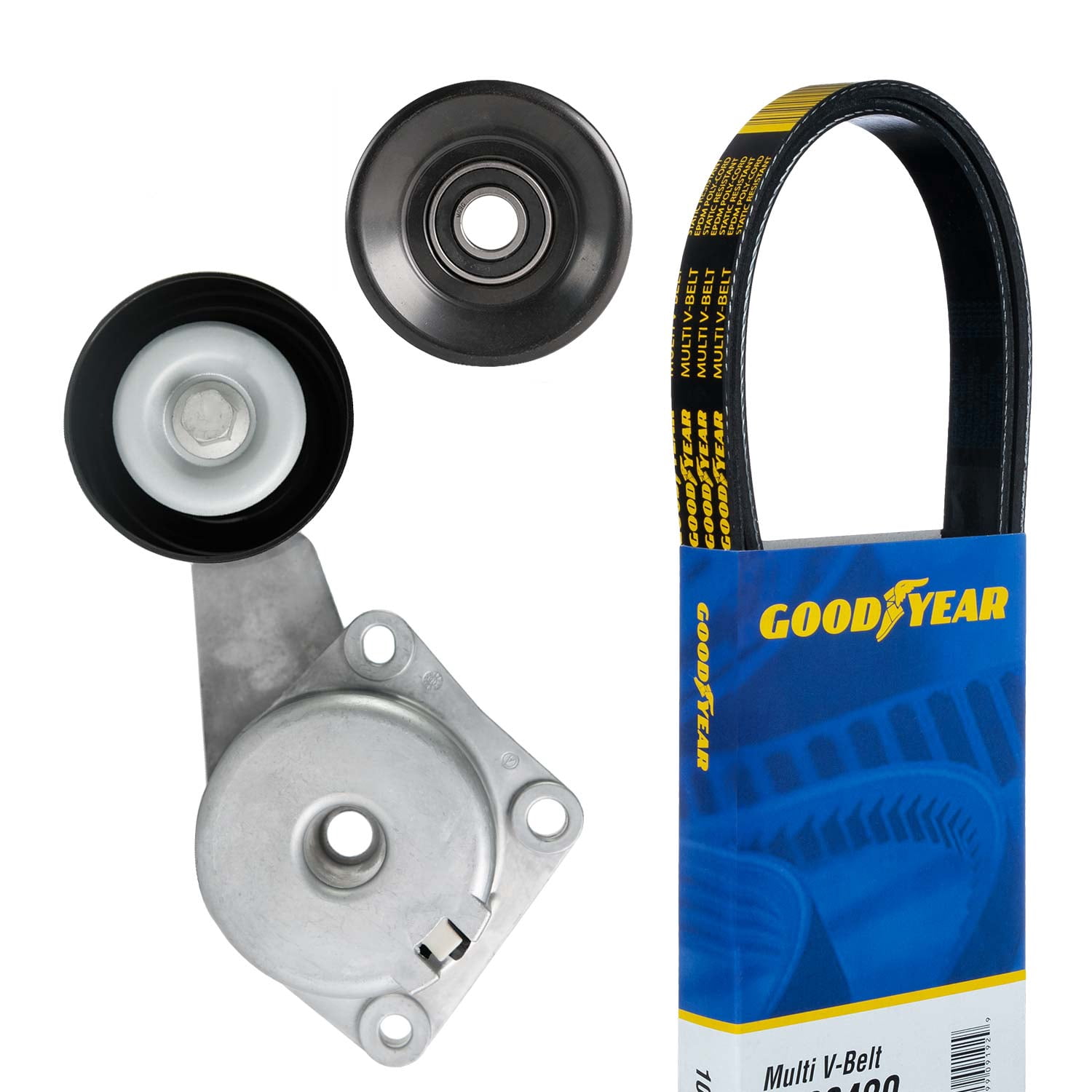 Goodyear Belts 3150 Serpentine Belt Drive Component Kit - Walmart.com