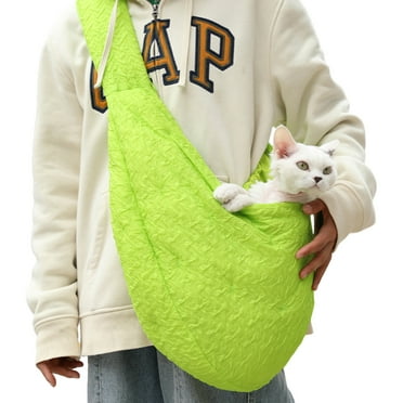 iPrimio Dog and Cat Sling Carrier - Hands Free Reversible Pet Papoose ...