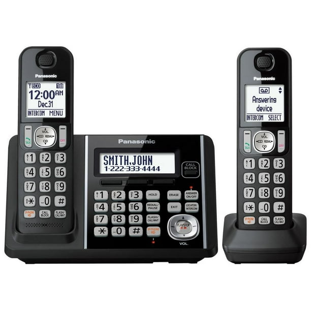 Cordless Telephone in black - Walmart.com