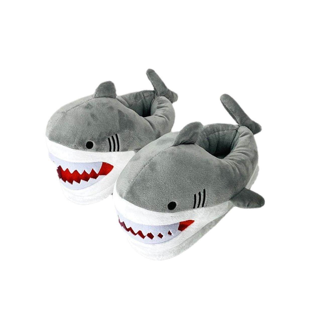 Click here for Maskred Anti-Slip Shark Furry Slippers Casual Floo... prices