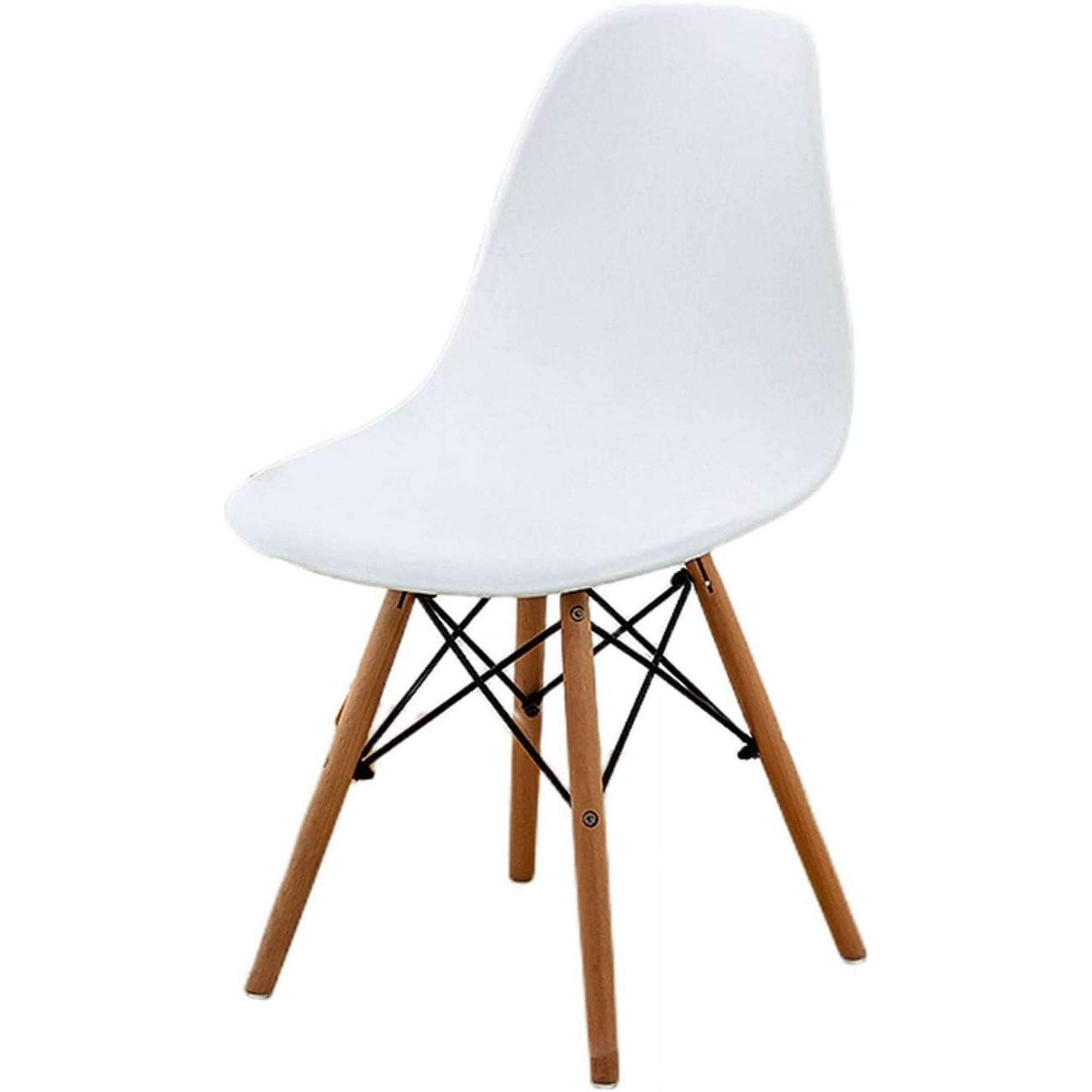 Click here for Econesxp Two-Piece White Shell Dining Chair Set Fo... prices