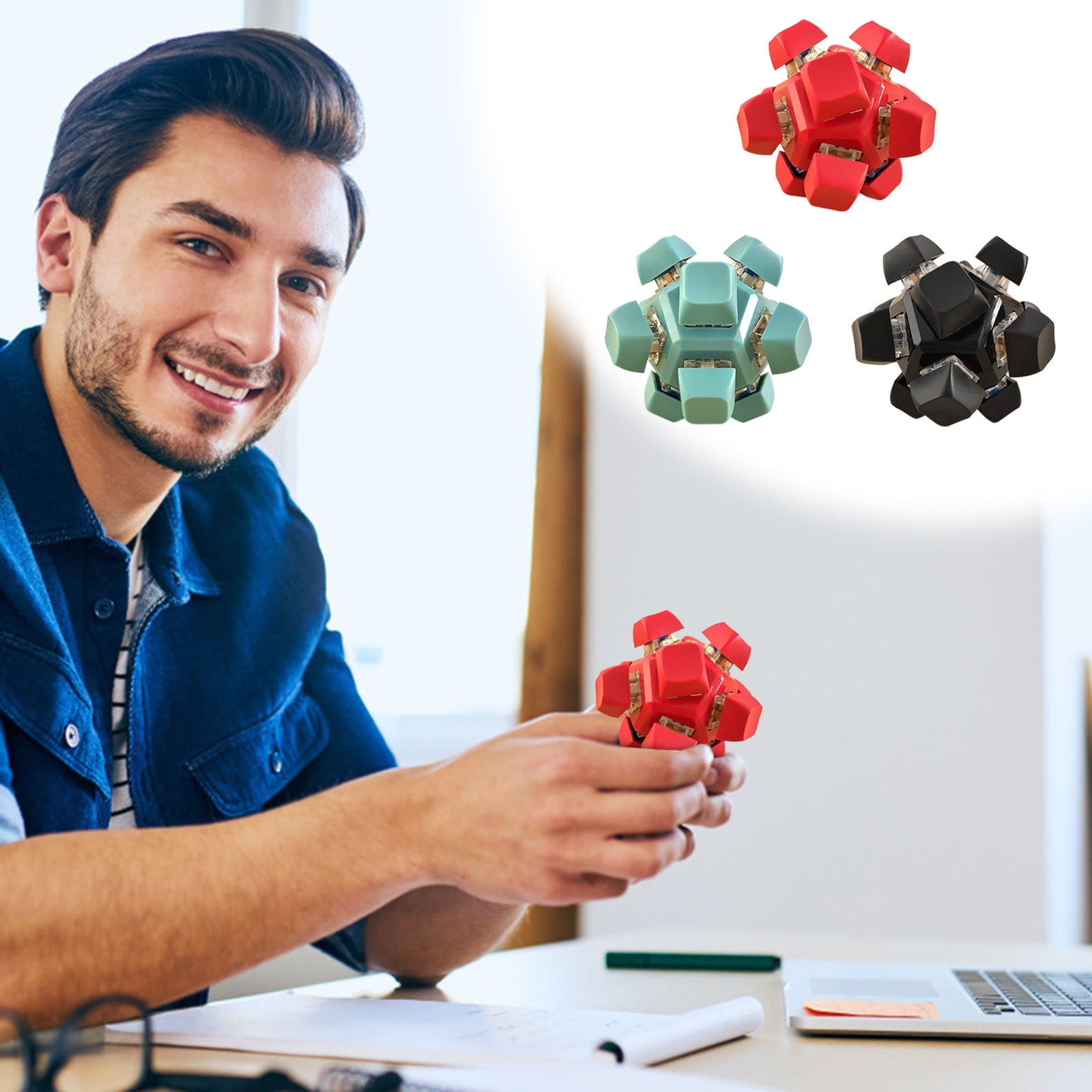 Click here for Sentmoon Fidget Toy Sensory Toys Fathers Day Gift-... prices