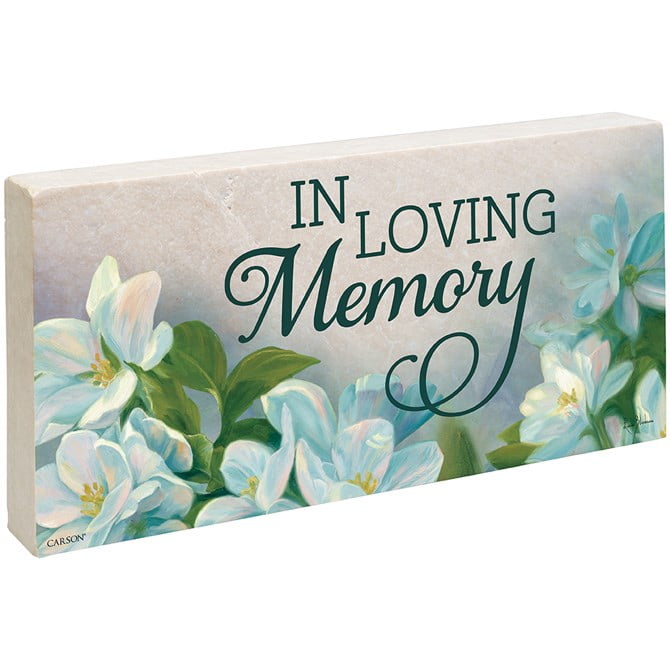 Marble Paver-In Loving Memory (6 x 12 x 1) - Walmart.com