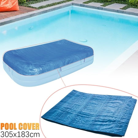 Fridja Inflatable Swimming Pool Dust Cover For Garden Outdoor Paddling ...
