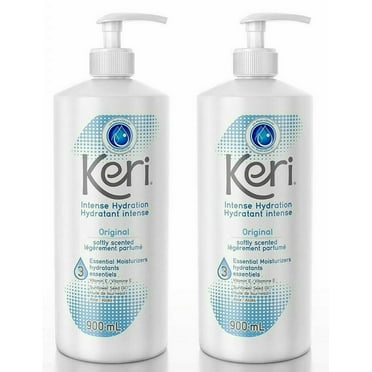 Keri Intense Hydration Lotion, Softly Scented, Aloe and Vitamin E, 900 ...