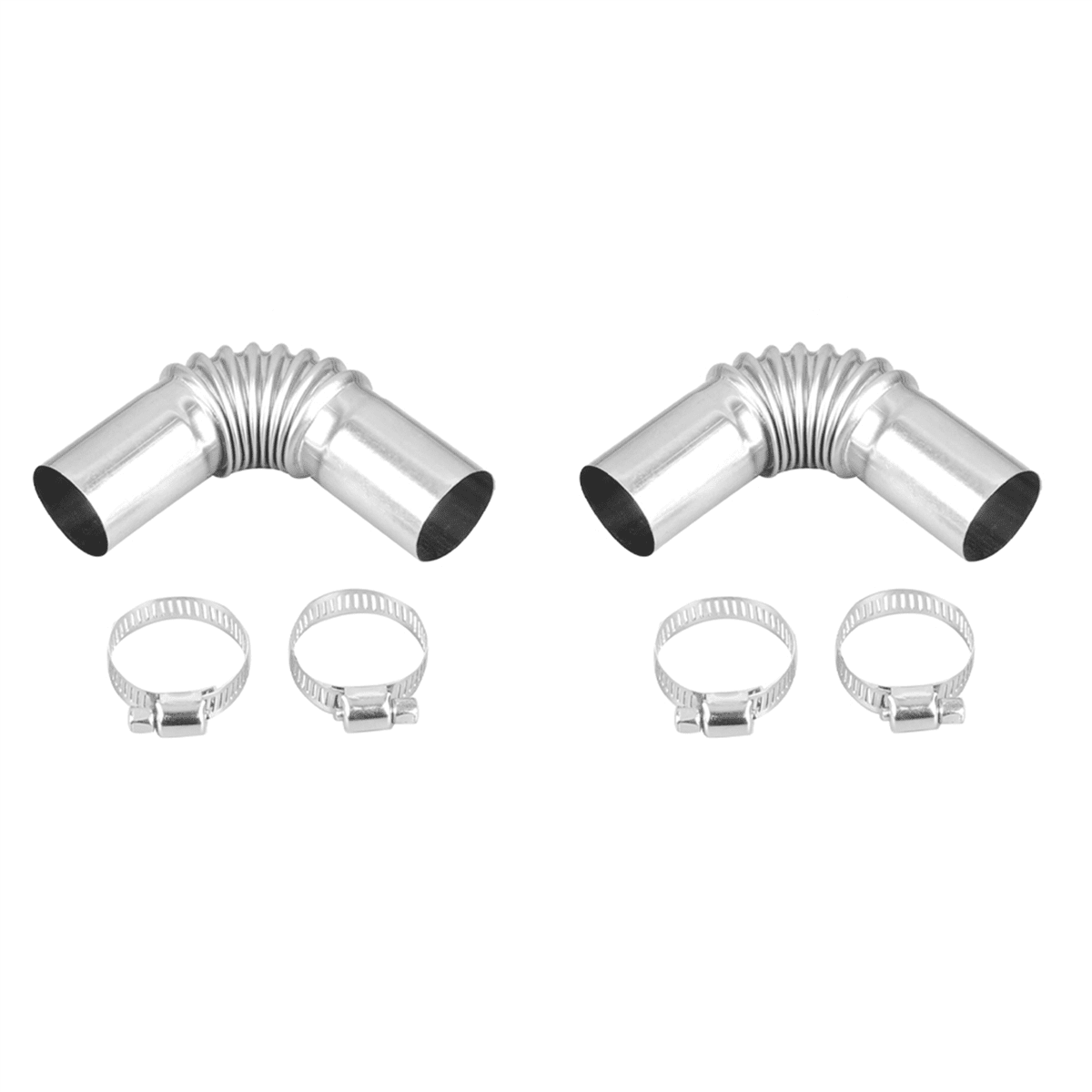 Click here for Unbranded 2x Car Heater Ducting Elbow Pipe Outlet... prices