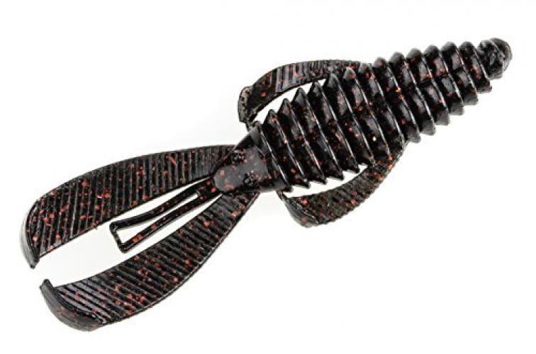 Strike King Rage Tail DB Bug Black Neon 7pk - Walmart.com