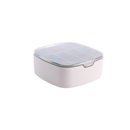Cable Storage Box With Lid Compartment Organizer Case Holder Boxes For ...
