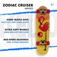 ReDo Skateboard 28.5" x 8" Zodiac Premium Cruiser Flamingo Complete ...