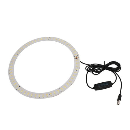 Circle Shaped LED Light Panel, Adjustable Circle LED Light Wick 3200 ...