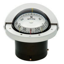 RITCHIE COMPASSES BN-202 Compass, Bulkhead, 4.5" Combi w/ Inclin ...