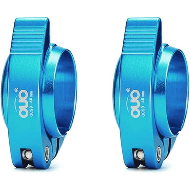 Bike Seat Post Clamp Fit for 40/41mm, Aluminium Alloy Bicycle Quick ...