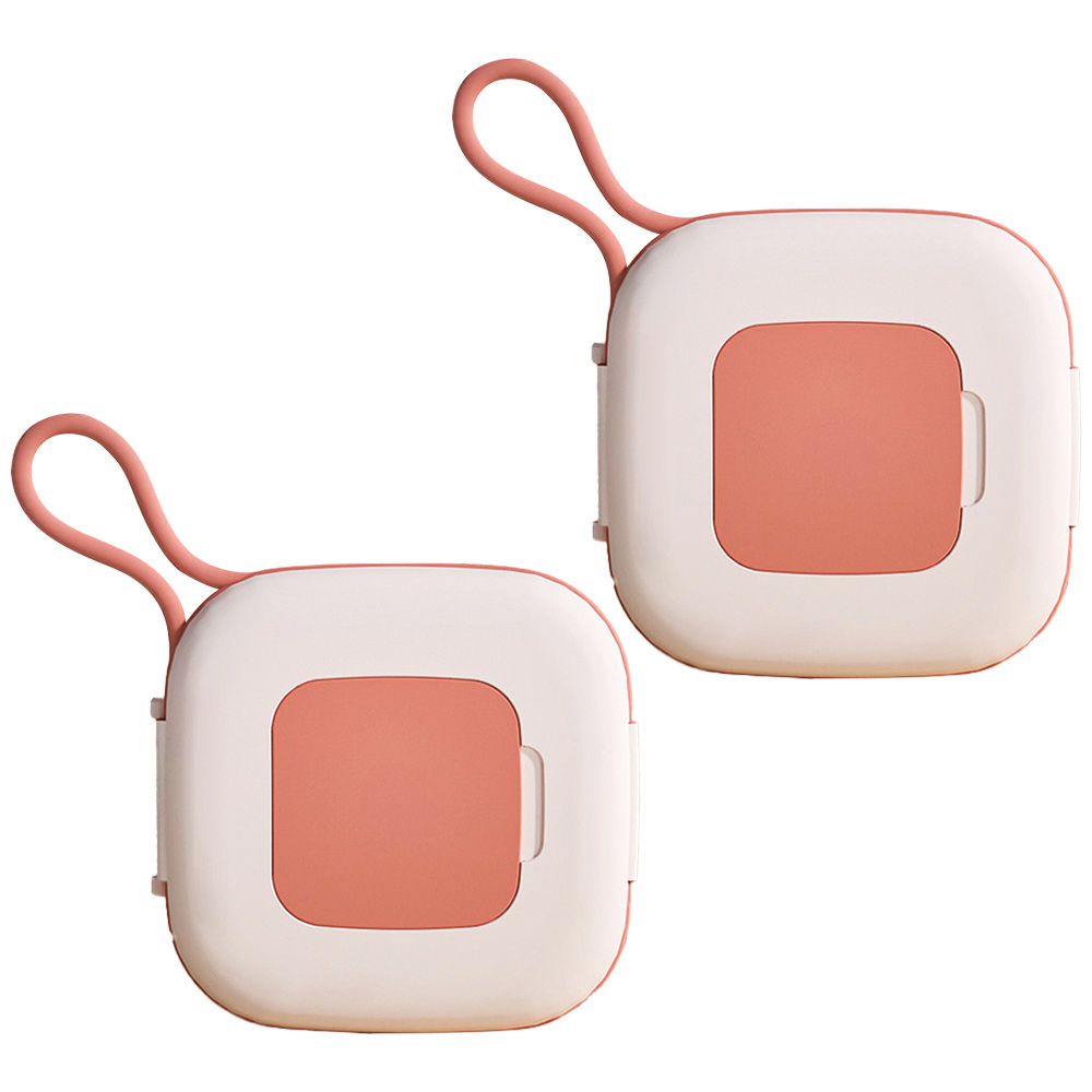 Mask Storage Organizer Recyclable Mask Container for Purse Office ...