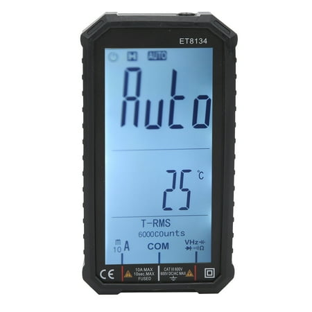 Herwey ET8134 Multi-Function Multimeter LCD Automatic Multimeter With ...