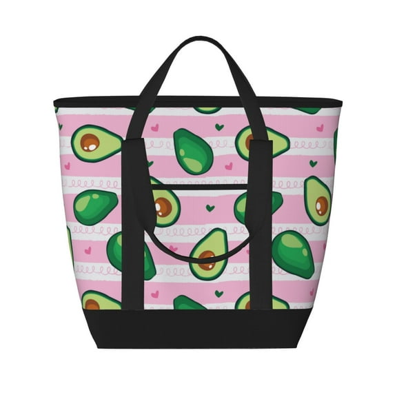 Insulated Cooler Bag, Flamingo D Large Freezer Cooler Tote Bags ...