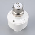 Agiufgs B22 Induction Lamp Holder, Automatic Motion Light Control with ...