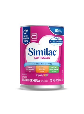 Similac for Sensitive Tummies Baby Formula (Sensitive, Soy, Spit-up ...