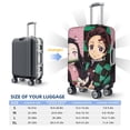 Kamado Nezuko Luggage Cover Printed Travel Luggage Sleeve High ...