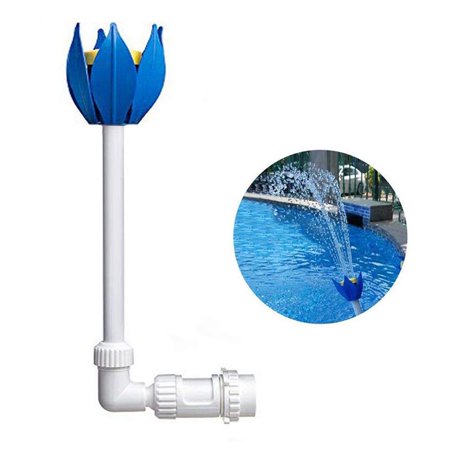 pitrice Flower-shaped Pool Waterfall Flower Pool Fountain Pump ...