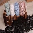 8CM Width Europe Crown Pattern Inelastic Embroidery Lace Trim,Curtain ...