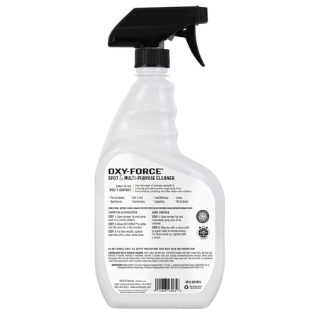 Oxy-Force Multipurpose Stain Remover and Spot Cleaner for Pet Urine ...