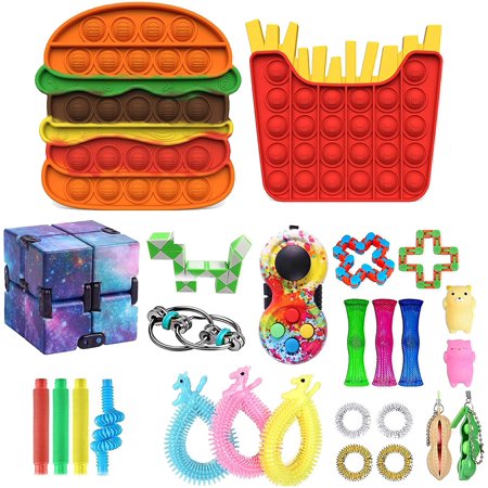 29/27/26Pcs Fidget Packs Anti-Anxiety Tools, Sensory Fidget Block Set ...