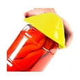 Dycem Non-Slip Cone-Shaped Jar Opener, 4-1/2" Diameter, Yellow ...