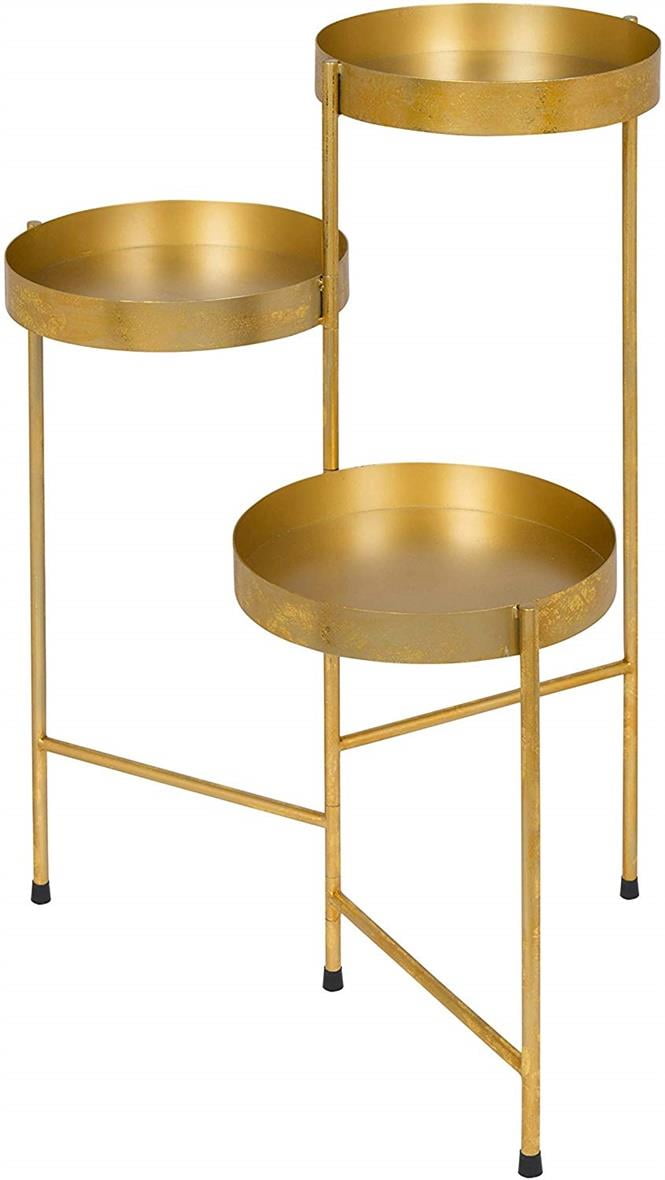 UBesGoo Modern Tall Plants Stand, Potted Plant Holder Gold Metal Shelf ... UBesGoo Modern Tall Plants Stand, Potted Plant Holder Gold Metal Shelf ...