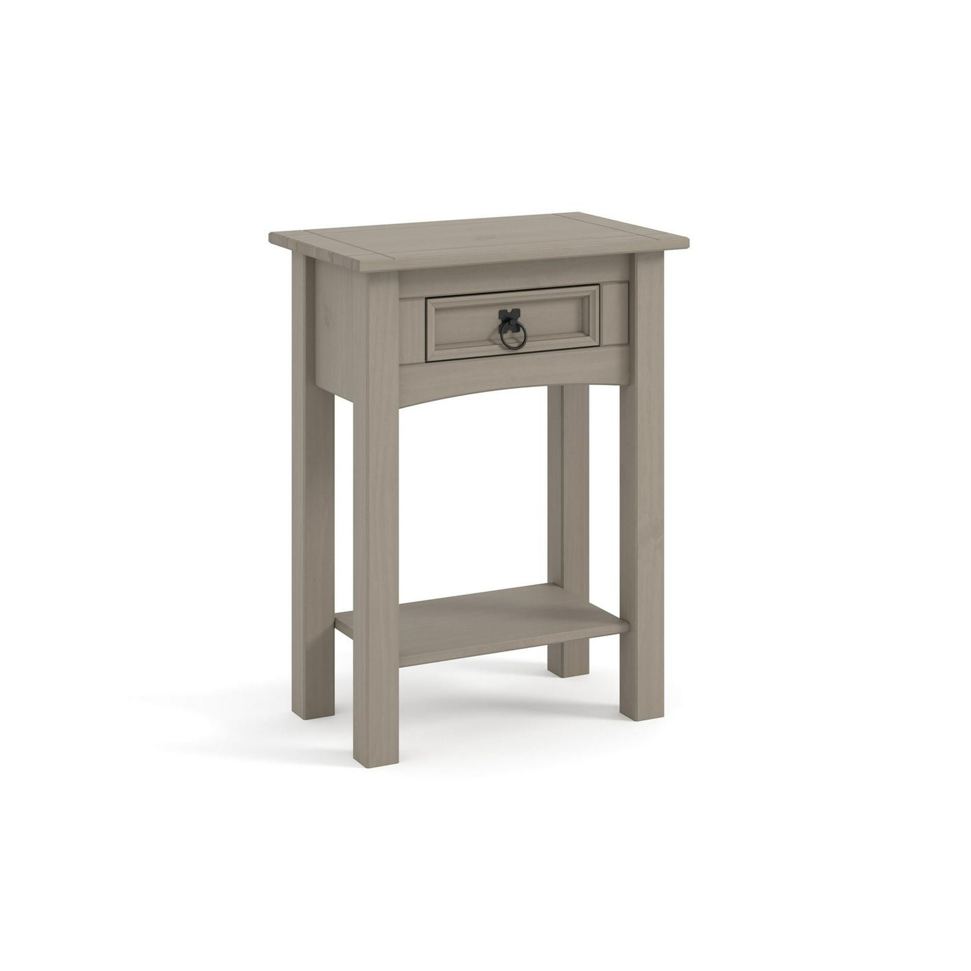 Click here for Grey Solid Wood 1 Drawer Nightstand By Gateway Cre... prices