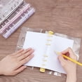 Clear Plastic Flexible Rings Binder Cover with Removable Pages for ...