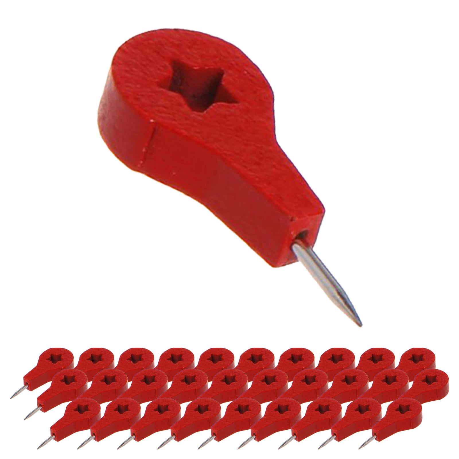 30 Pieces Cork Boards Thumb Tacks maps pins Posters Arts Wall Drawing ...