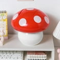 Xssm Garbage Can - with Lid, Detachable, Red Mushroom Design, Mini ...