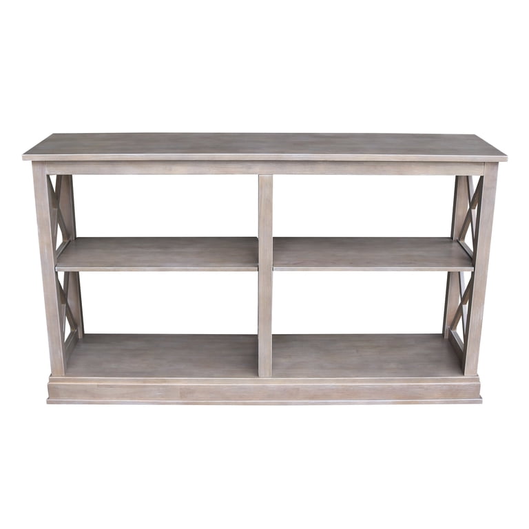 Hampton Sofa Server Table With Shelves International Concepts | Baci ...