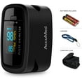 AccuMed CMS-50D1 Fingertip Pulse Oximeter Blood Oxygen Sensor SpO2 for Sports and Aviation ...