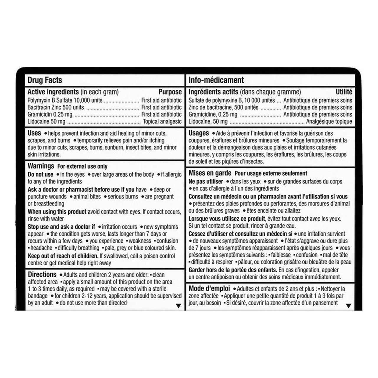 Polysporin Complete Heal-Fast Antibiótico Ungüento Twin Pack - 2 x 1 Oz ...