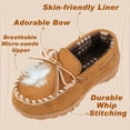 HOMEHOT Boys Slippers Comfy Memory Foam House Shoes Slip on Moccasin ...
