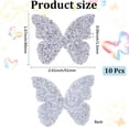 10pcs Resin Rhinestone Hotfix Rhinestone Iron on/Sew on Cloth Patches ...