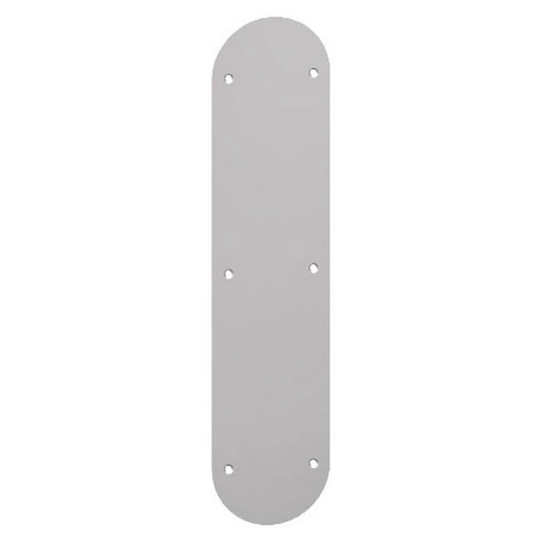 Hager 50T-4X16 4" X 16" 2" Radius Round Corner Push Plate .050" Thick ...